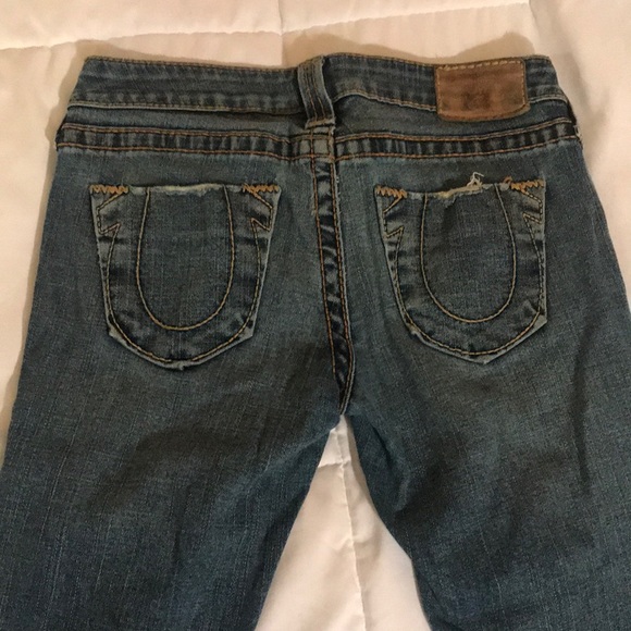 True Religion | Jeans | True Religion Rustic Blue Jeans Low Rise | Poshmark